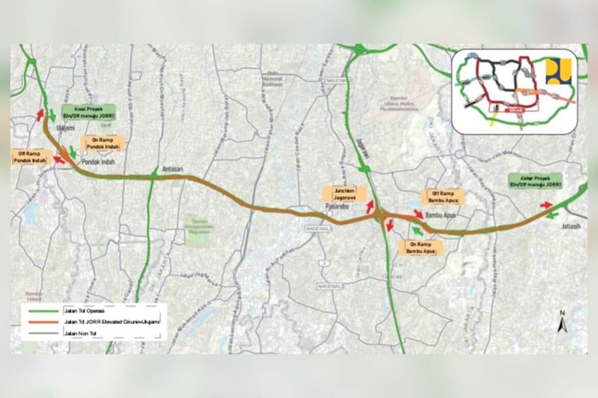 Jalan Tol Cikunir-Ulujami Mulai Dikerjakan 2024, Menteri PUPR: Hindari ...