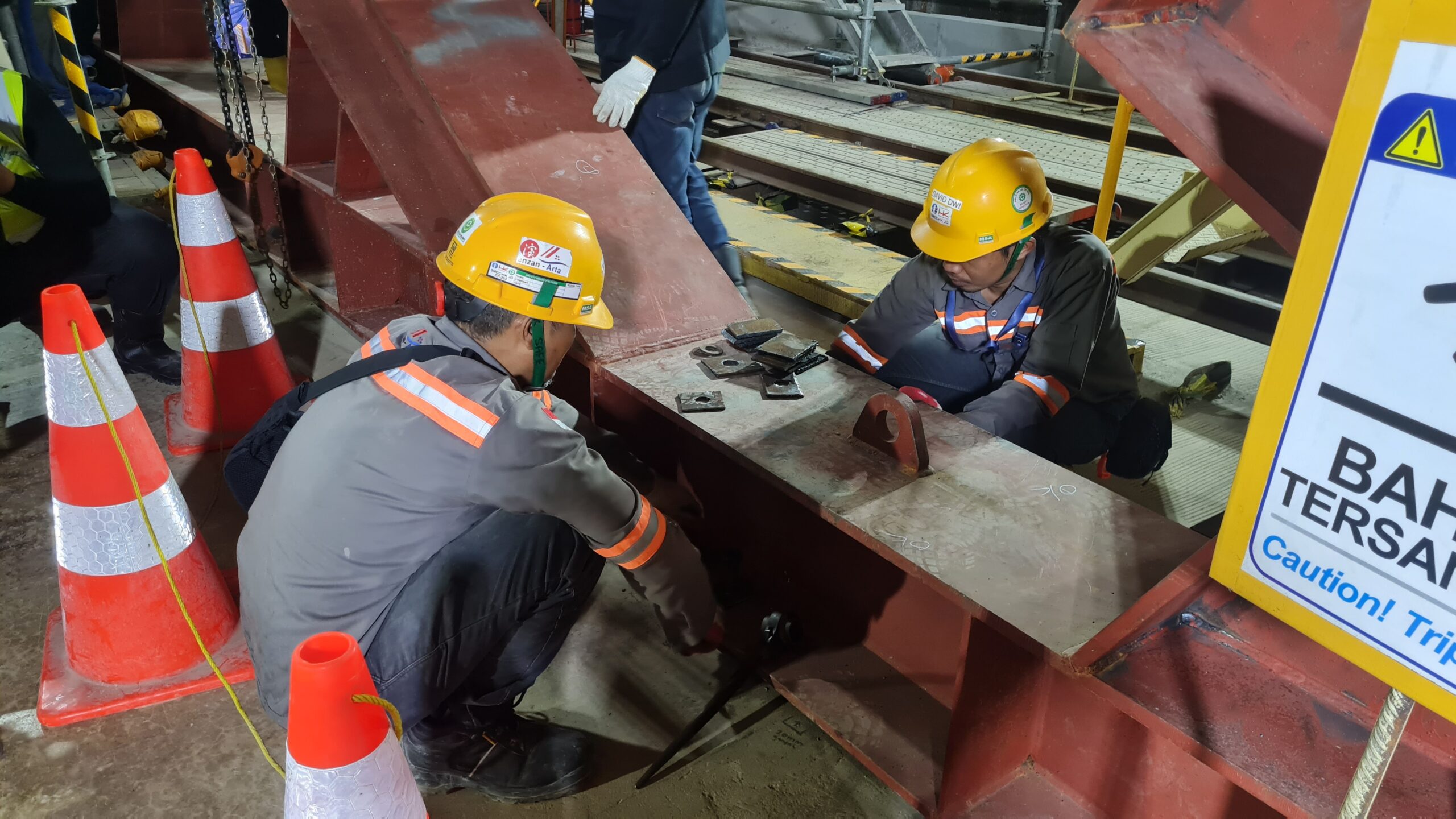 Progress Pembangunan MRT Jakarta Fase 2 CP203 Glodok-Kota - Majalah Lintas