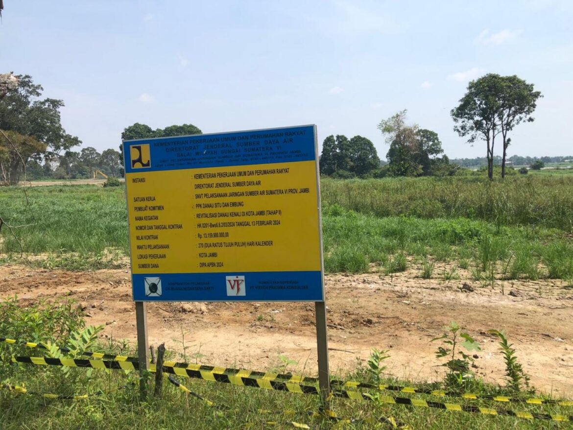 BWS Sumatera VI Normalisasi Danau Kenali, Tersisa 20 Ribu Meter Kubik ...