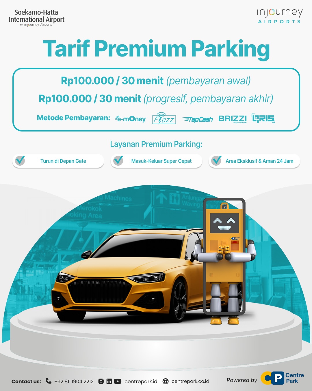 Bandara Soetta Luncurkan Jalur Pickup Premium, Penjemputan Jadi Bebas ...