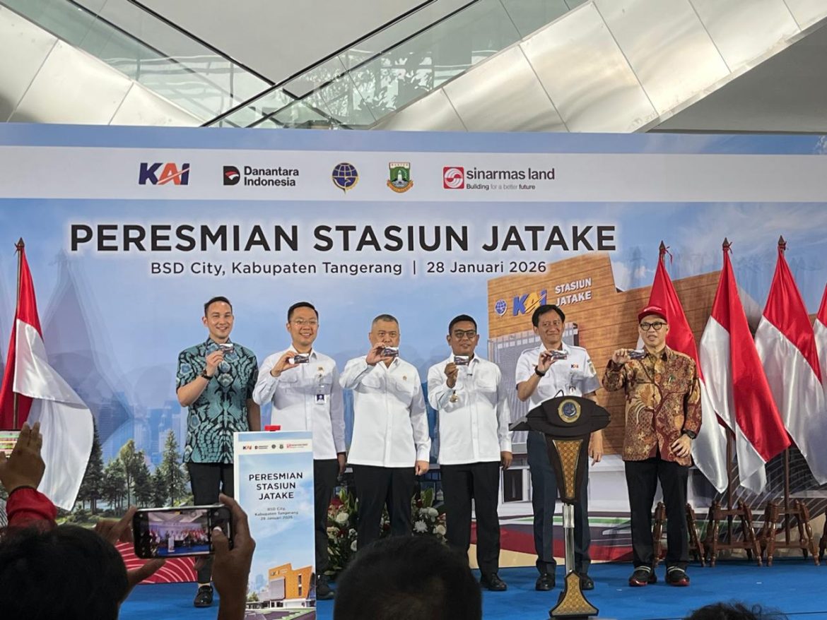 Stasiun Jatake Perkuat Konektivitas BSD City dan Mobilitas Masyarakat ...